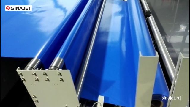 Раскрой армированного винила на топовом режущем плоттере SINAJET