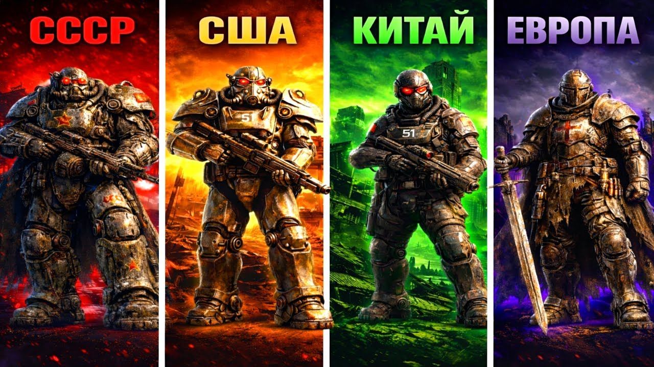 ЧТО ПРОИЗОШЛО С ДРУГИМИ СТРАНАМИ ПОСЛЕ ВЕЛИКОЙ ВОЙНЫ. ВЕСЬ МИР FALLOUT!