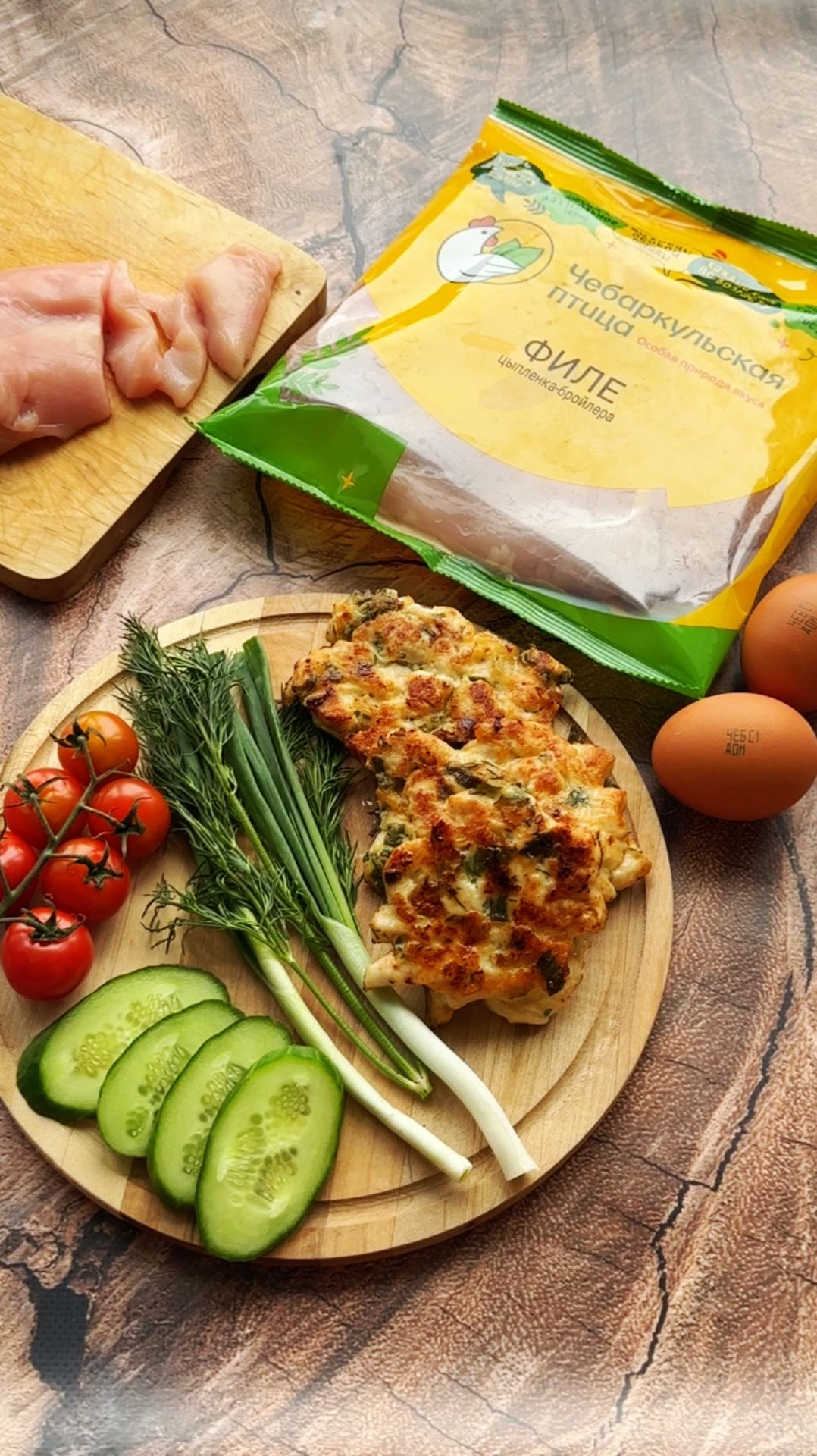 Рубленые котлетки из филе