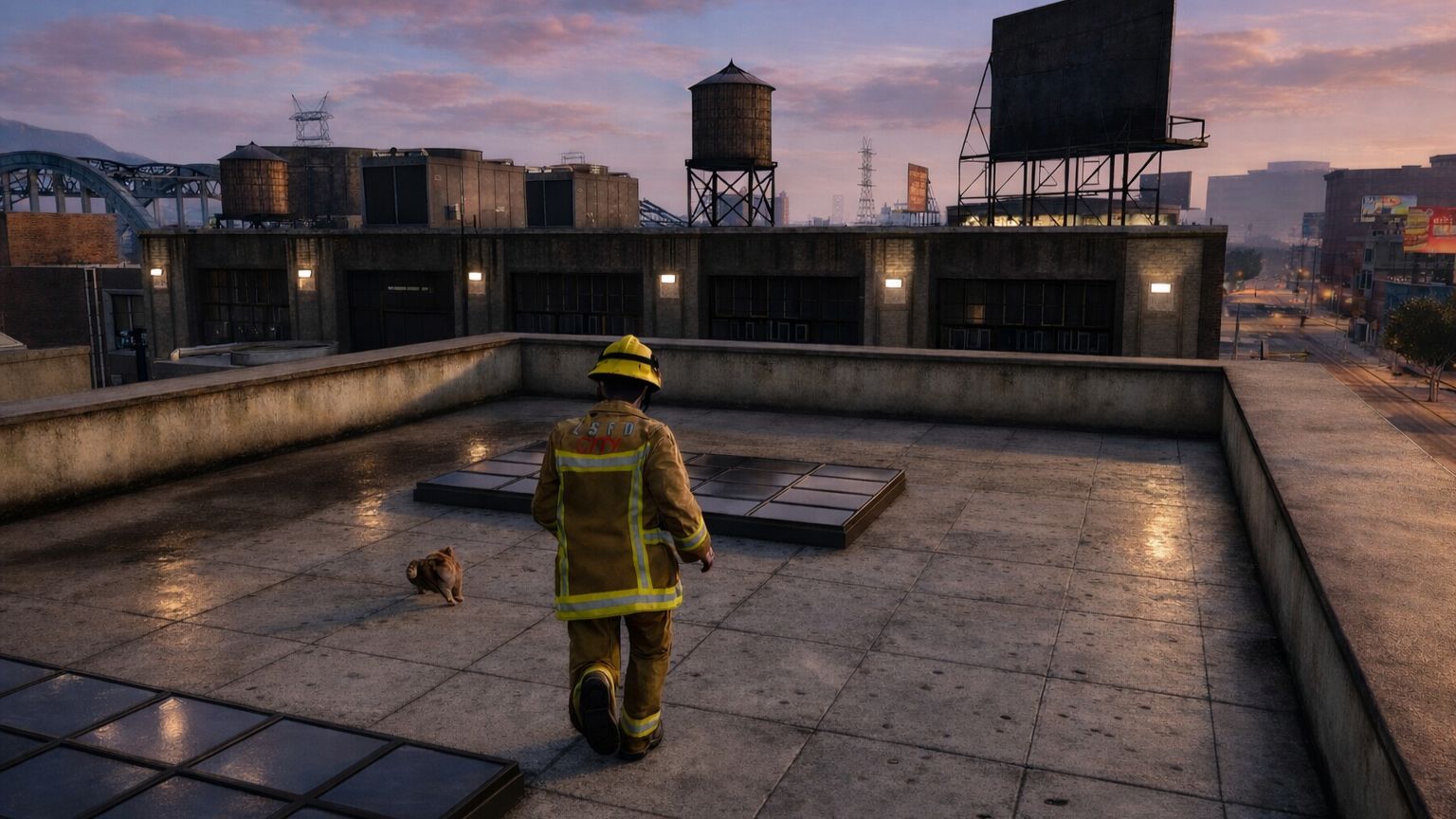 GTA Online  Пожарный Мисси Спасти Кота