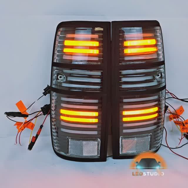 Toyota Land Cruiser 80 тюнинг фонари кастом проект Ledstudio