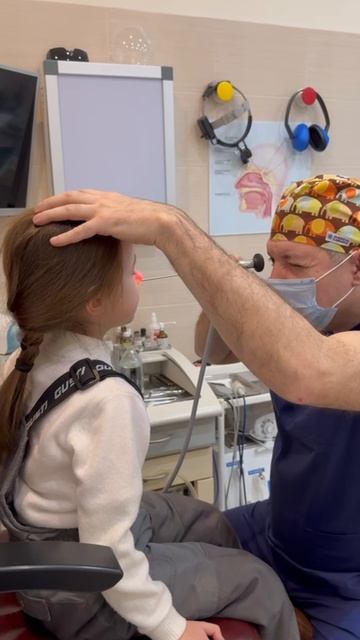 Проводим эндоскопию: осмотр носоглотки ребенку