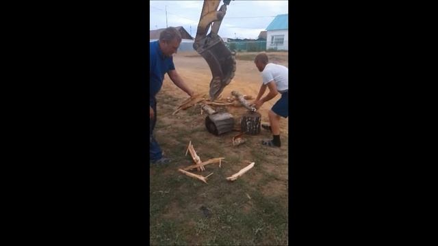 Решили протопить баньку деревня Аминево 3-й день рыбалки.