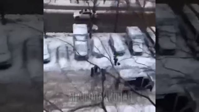 Люберцы. Как мигранты на самом деле чистят снег