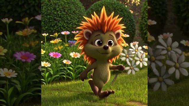 «Трям! Здравствуйте!» один из главных персонажей — маленький Ёжик.