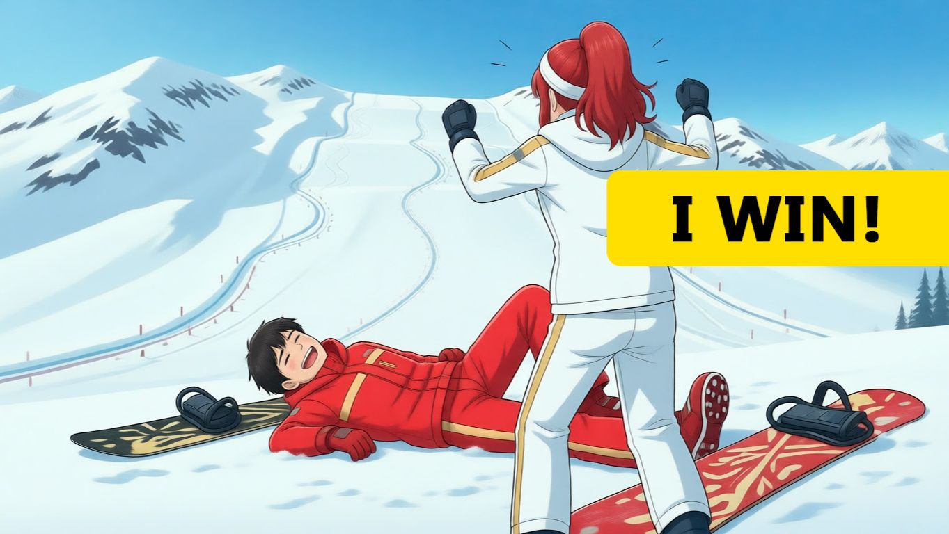 ПРОСТОЙ диалог на слух (A1-A2): Наперегонки | Английский на слух 🎧