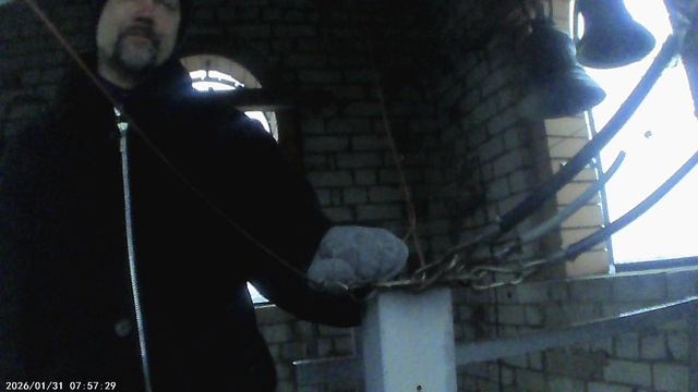 Звон к началу Божественной Литургии 31 января 2026