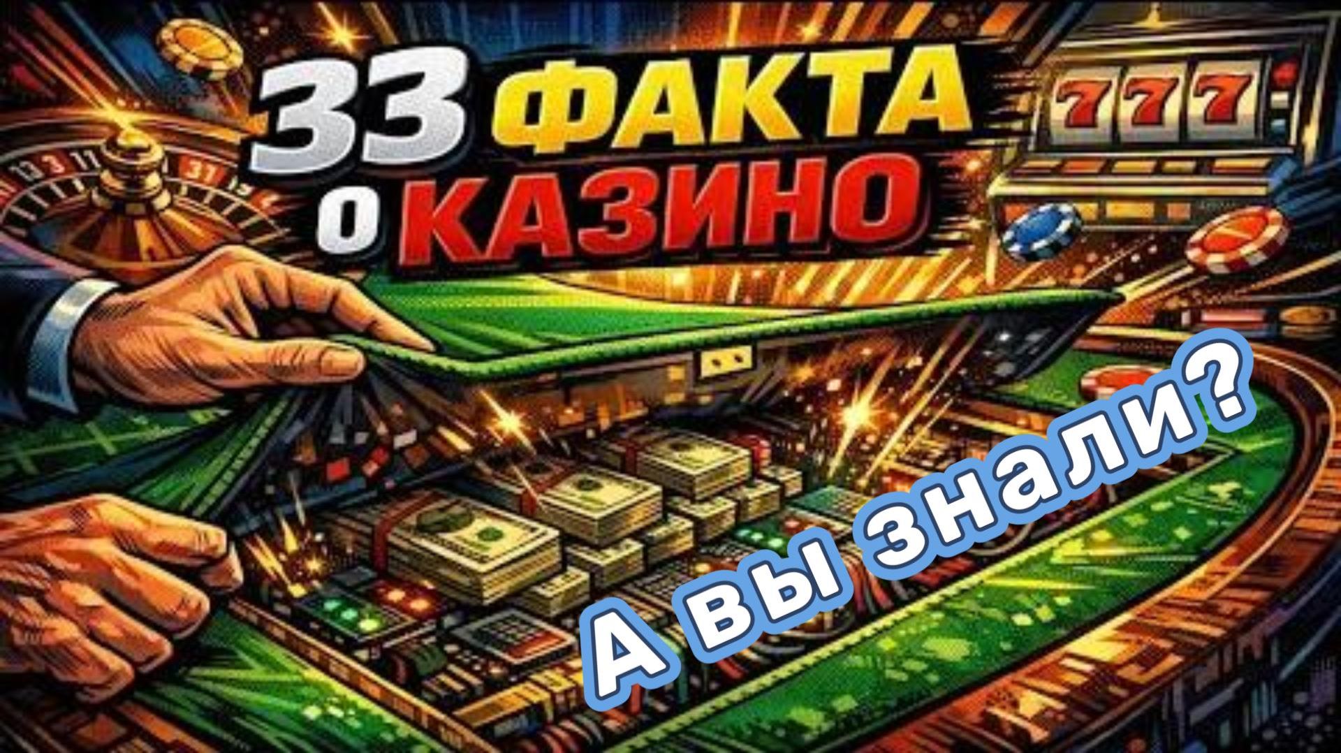 33 СКРЫТЫХ ФАКТА О КАЗИНО. КАК ВАС ЛИШАЮТ ДЕНЕГ ПО ФОРМУЛЕ