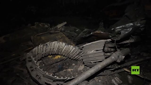 آليات مدمرة بقصف إسرائيلي في جنوب لبنان