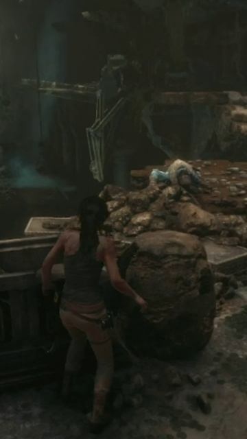 очень быстро)) как молния) Я выстрелил в голову )) #игры #ларакрофт #вголову #выстрел