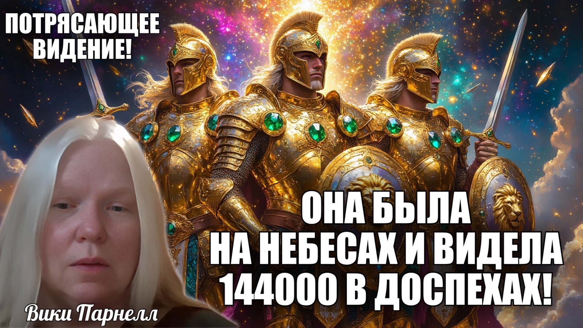 Я ВИДЕЛА НЕБЕСА И ДОСПЕХИ 144000! СОН. Вики Парнелл. ПЕРЕЗАЛИВ С ГРОМКОЙ ОЗВУЧКОЙ