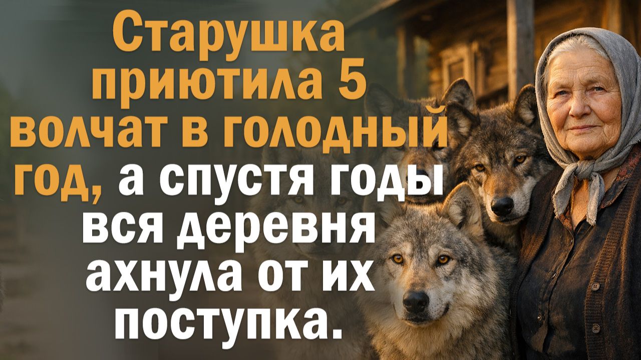 "Волчья бабушка". Человечный рассказ о том, как любовь сильнее страха — даже перед волками.