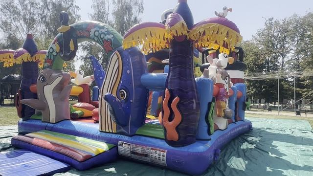 батут морской обзорное видео