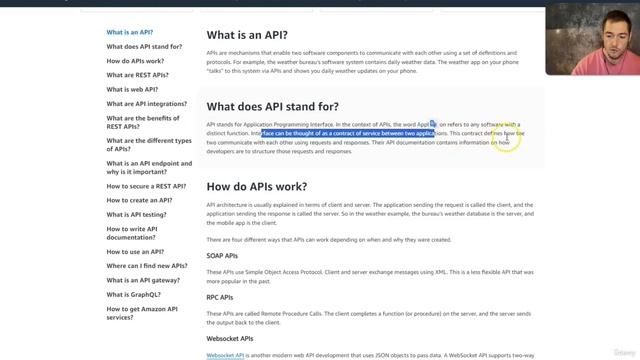 3. What Is an API (Client and Server)