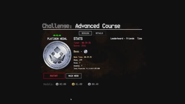 8 | White Knuckle | Advenced Course (Platinum 00:39:35) | Без комментариев