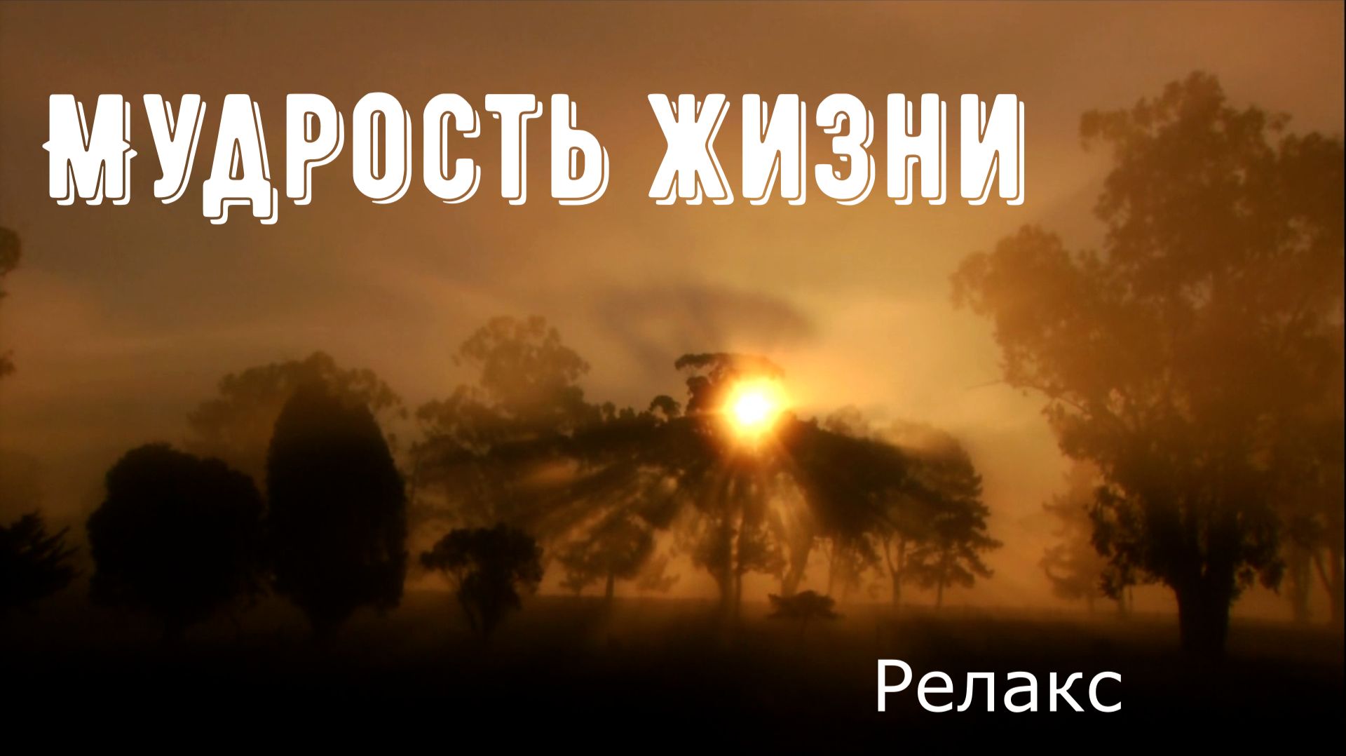 Музыка и Мудрость жизни - Релакс