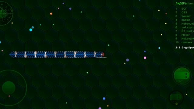 ЭндиКрафт ПОЛНОСТЬЮ НЕ УМЕЕТ ИГРАТЬ В WORMAX.IO!!!!!