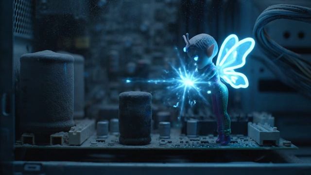 «Теперь я знаю, кто на самом деле чинит мой комп по ночам 🧚♀️💻»