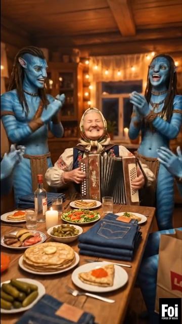 Бабуля из нейросети