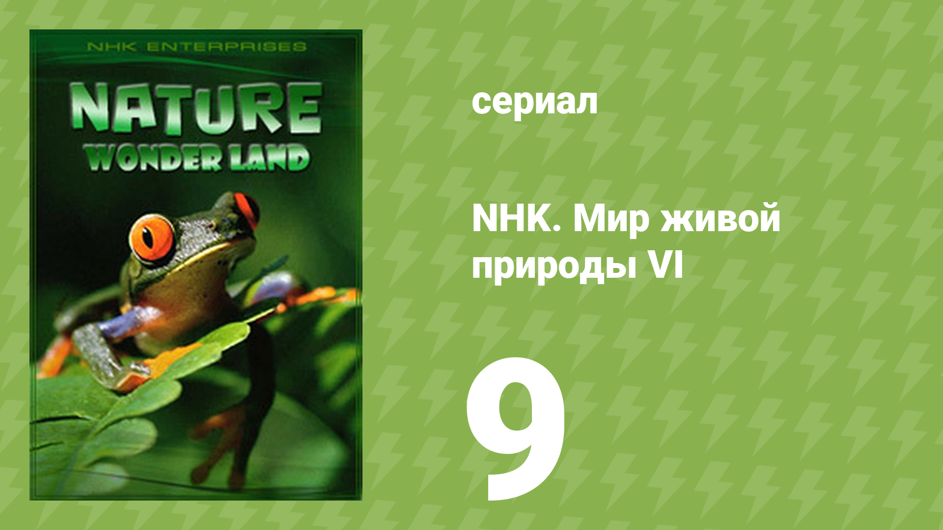 NHK. Мир живой природы VI 9 серия (документальный сериал, 2012)