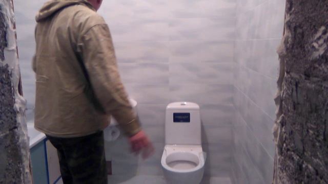 Два сан узла из одной комнаты часть 2