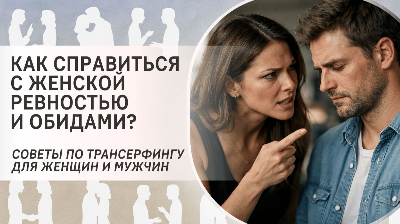 Как справиться с женской ревностью и обидами? Советы по Трансерфингу для женщин и мужчин