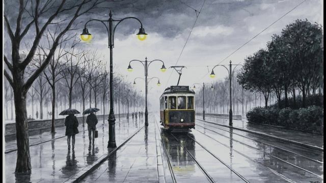 Улица трамвай и фонари (подражание А.Блоку)