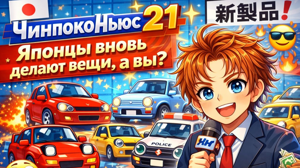ЧинпокоНьюс 21 - Японцы вновь делают вещи, а вы?