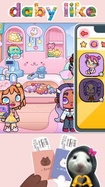 Шортс 1 - Аватар ворлд 12 / Shorts 1 - Avatar world live 12 #роблокс #токабока #аватарворлд