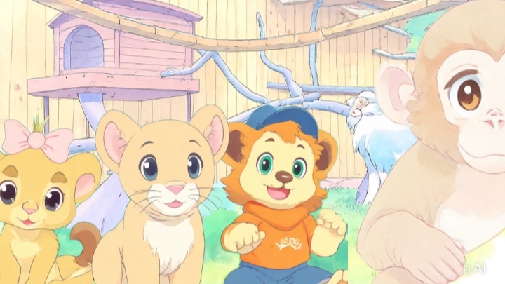 урок кем ты будешь когда вырастешь  с обезьяной- короткометражная история.