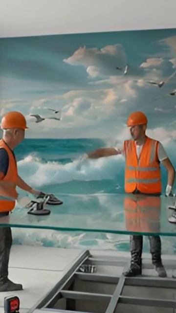 Когда Океан Входит в Дом #2026 #ремонт #трансформация #дизайнинтерьера #asmr #океан #дизайнинтерьера