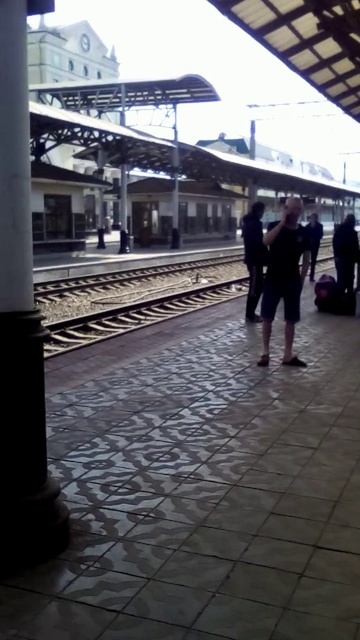 Красноярск, перрон