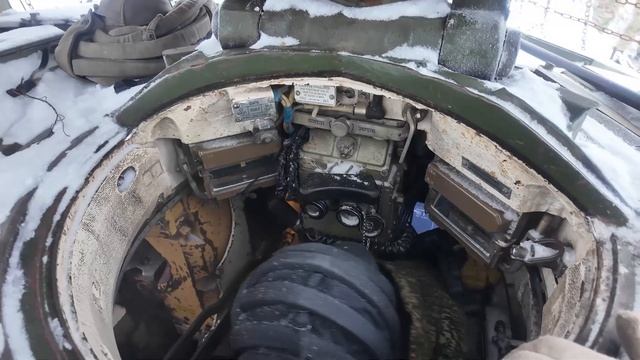 Танковые экипажи отрабатывают поддержку