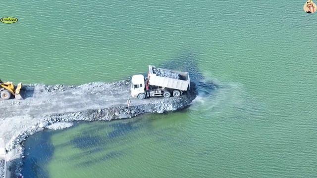 Строительство, высотные съемки, засыпка , обзор