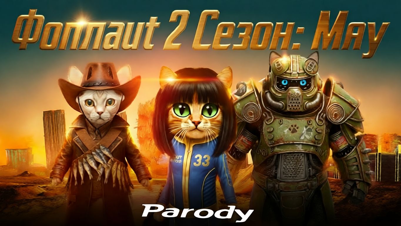 😼☢️ Фоллаут 2 Сезон: Пародия с КОШКАМИ!