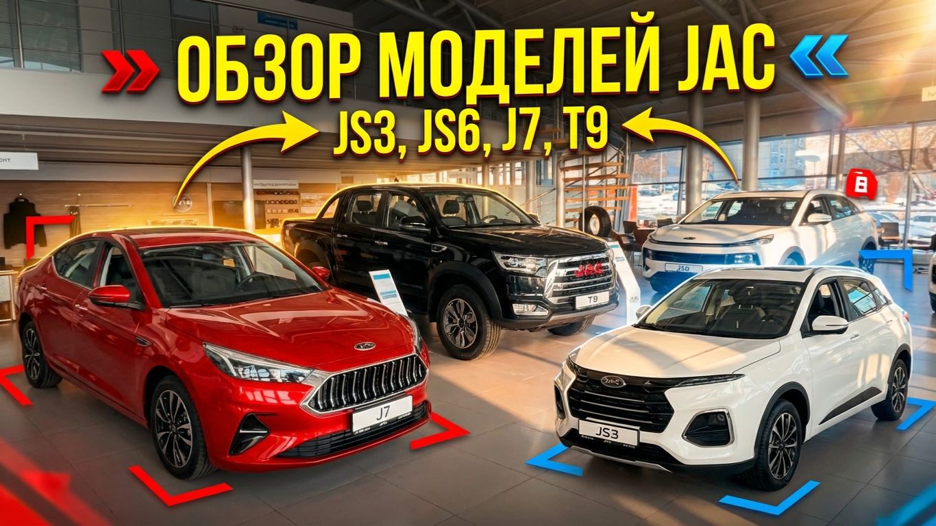 JAC цены 2026 обзор моделей