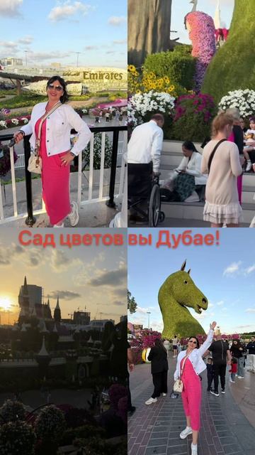 Сад цветов в Дубае