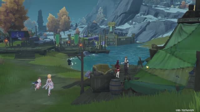 Появление Блистательных Войнов Квест в Геншин Импакт