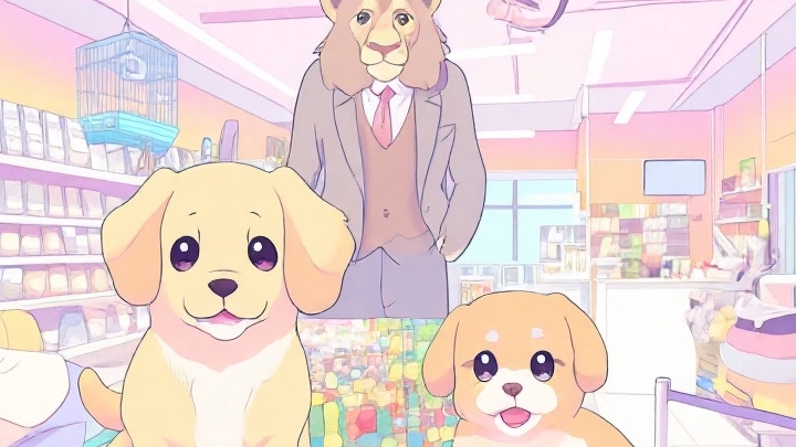 когда мама собака забыла купить корм  и оставила тебя одного в зоомагазине -короткометражная история