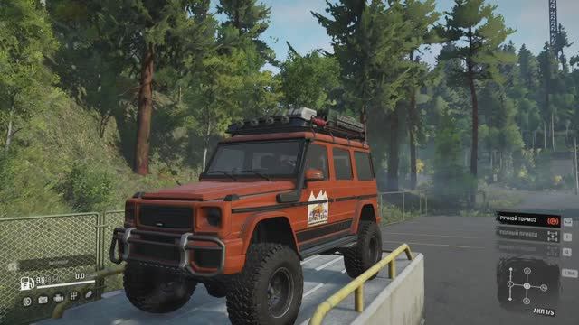 Mercedes G65 AMG V12 тюнингую легендарный гелик в сноу раннер