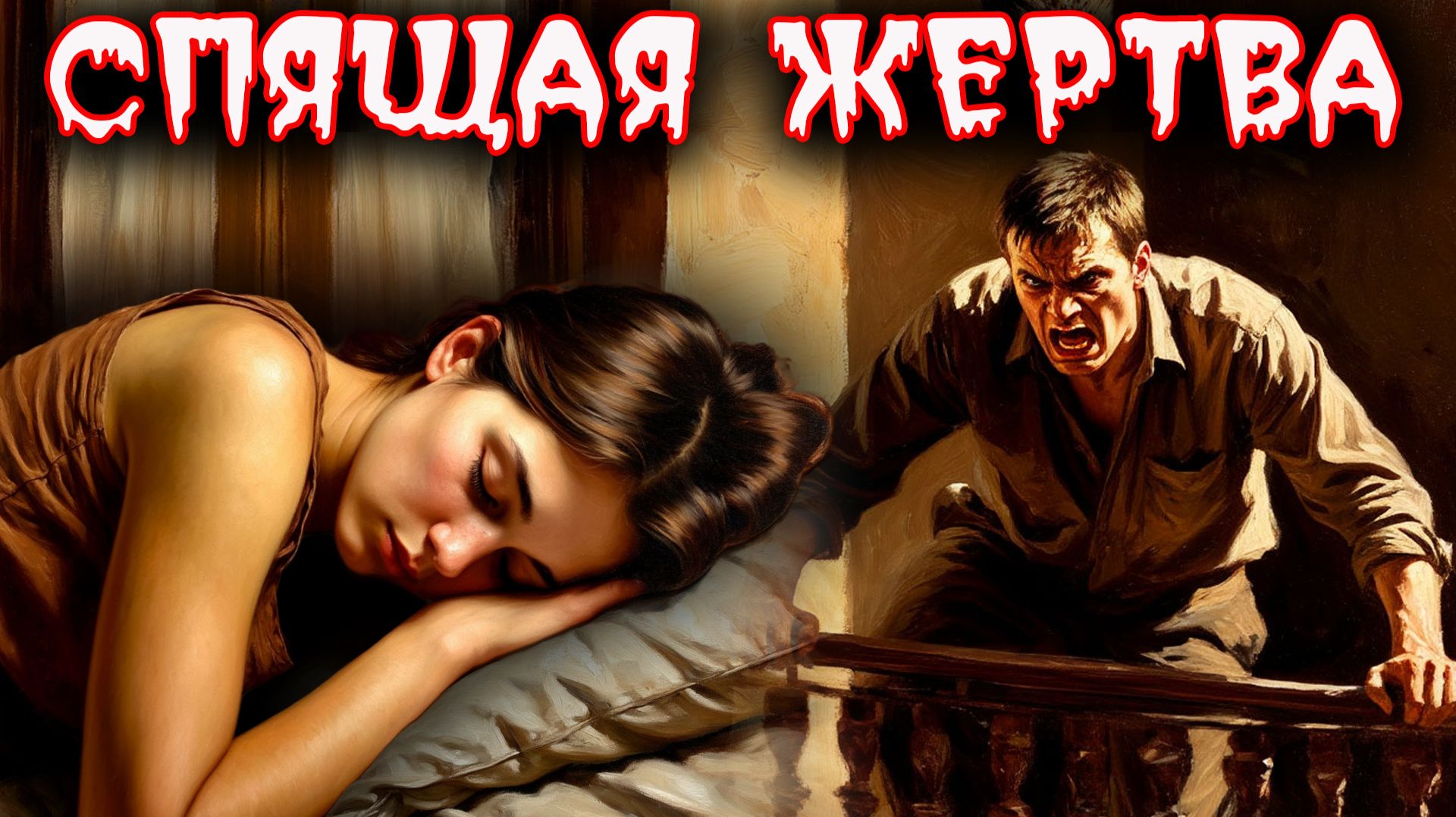 Спящая жертва: Насильниk залезал к спящим девушкам через окно. Тру крам истории.