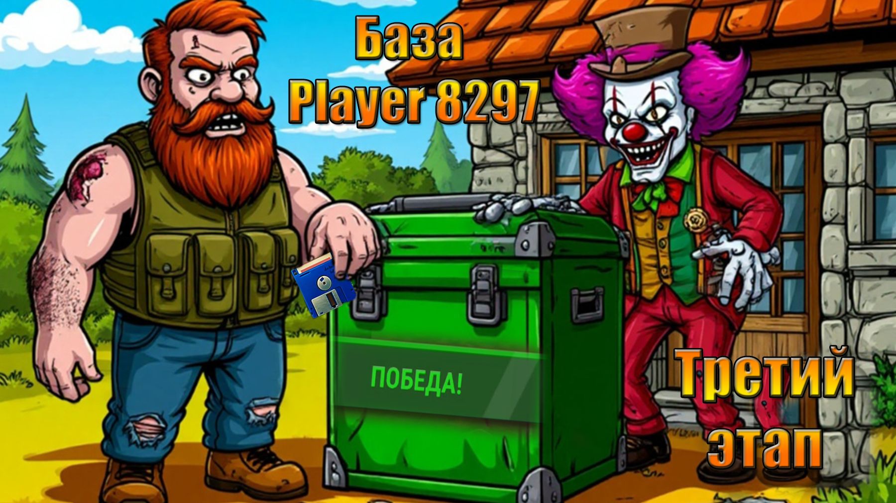 Домашние дела перед рейдом базы Player 8297 в мире Last Day | Ласт Дей | on Earth
