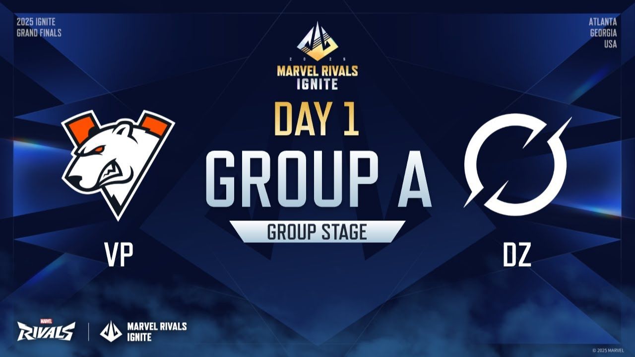 VP vs DZ | Marvel Rivals Ignite | Grand Finals | Group Stage Day 1 Group A
