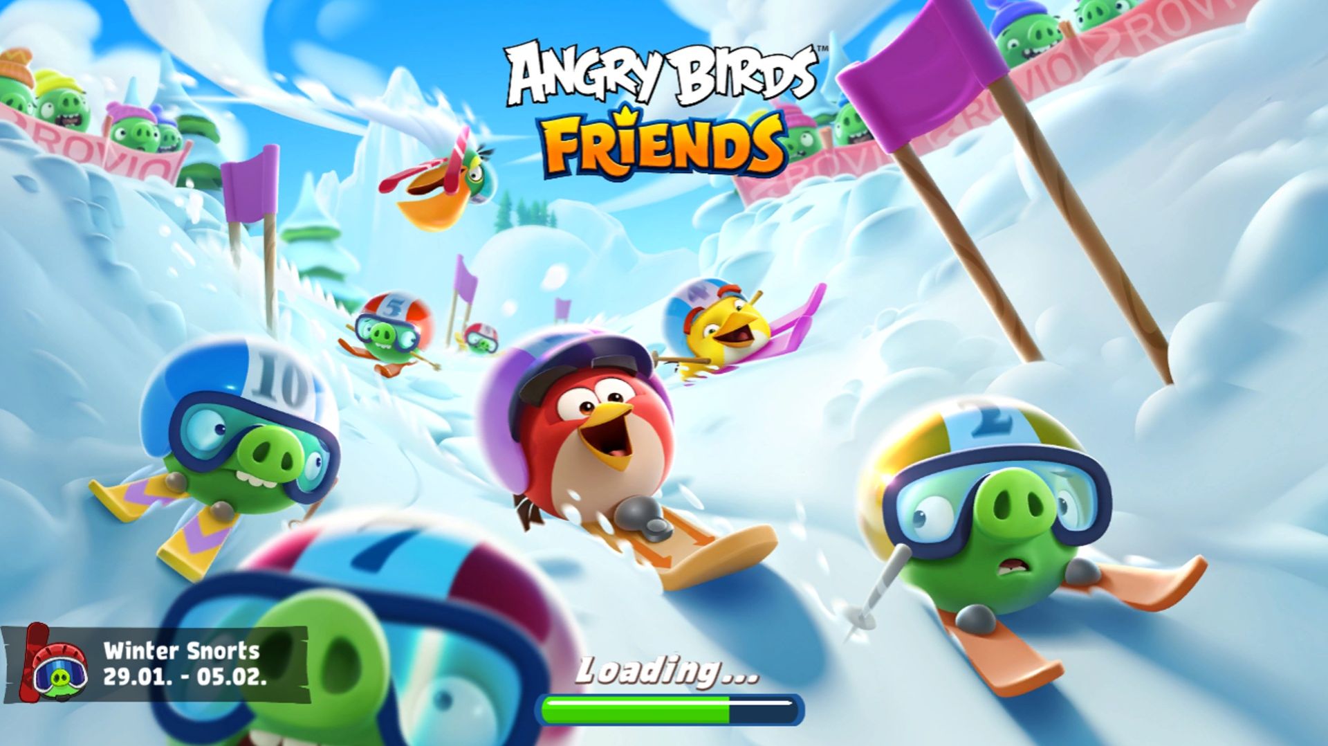 Angry Birds Friends. Winter Snorts 9 (02.02.2026). 3 звезды. Прохождение от SAFa.
