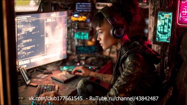 🎧Киберпанковская система фокусировки: музыка для повышения продуктивности при СДВГ гиперфокусировке