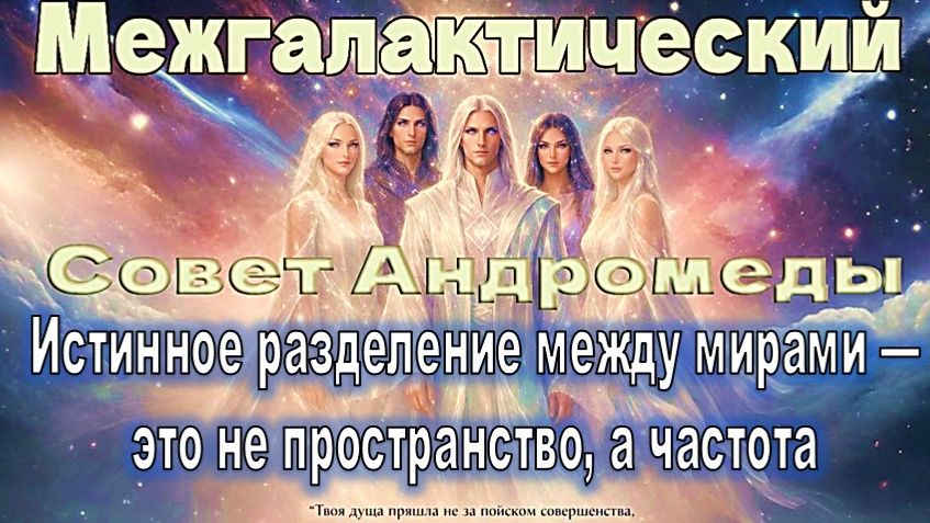 Высший Совет Андромеды | Почему многие Звёздные существа ходят рядом с нами, оставаясь невидимыми