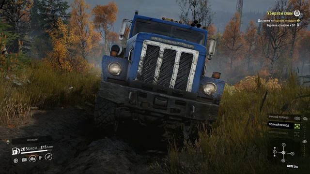 прохождение Snowrunner Мичиган (США) часть 42 без комментариев