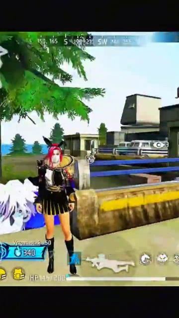 ОЙ!🫢,а там был противник!???😀🥰♥  Игровой момент в Free Fire Max 2026