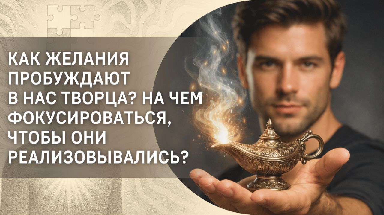 Как желания пробуждают в нас Творца? На чем фокусироваться, чтобы они реализовывались?