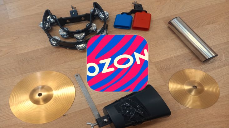 Обзор на ударные инструменты с OZON